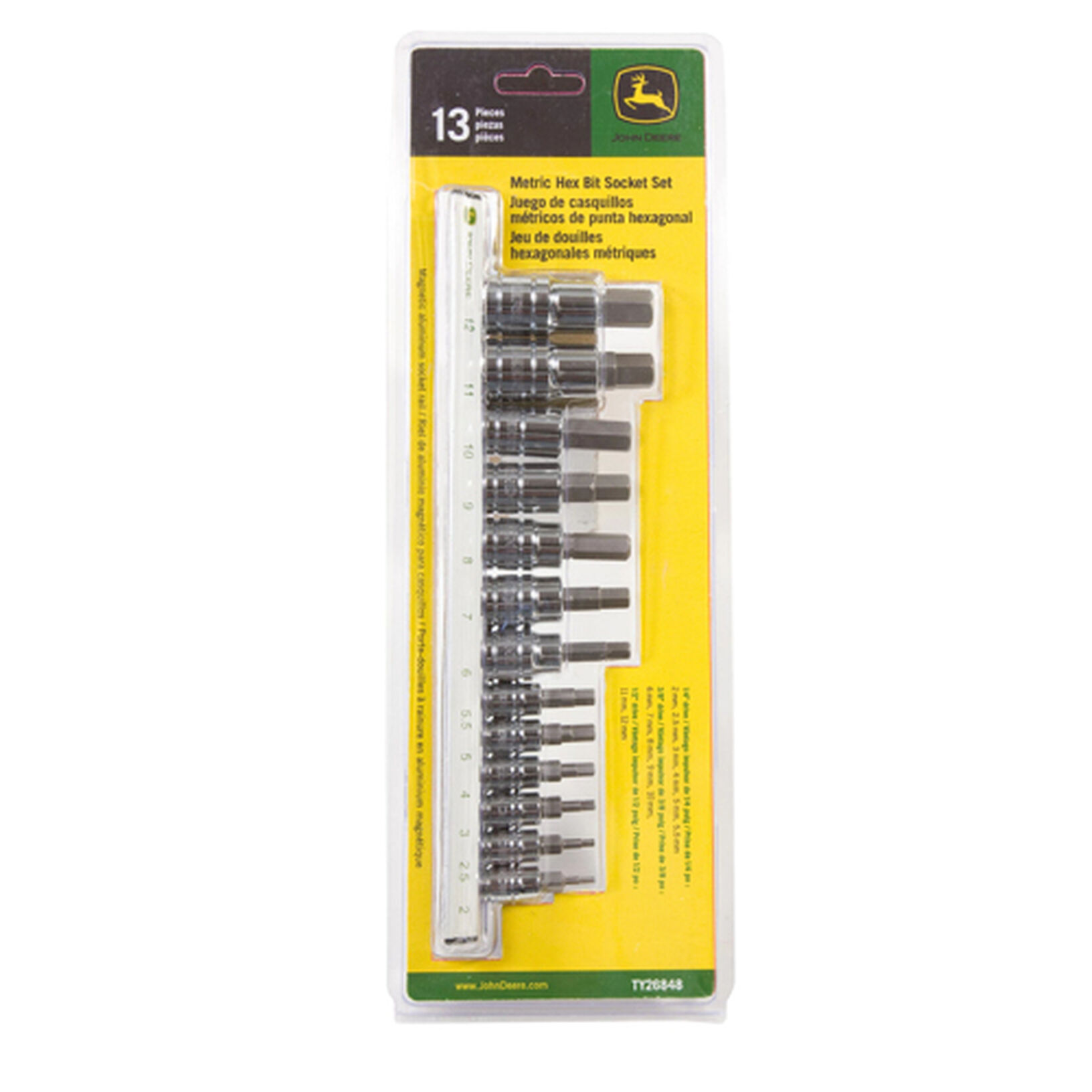 Metric Hex Bit Sockets Set - TY26848 | John Deere | AKRS