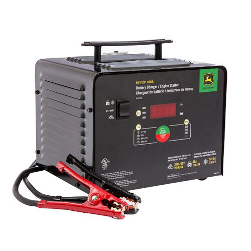 Automatic Battery Charger with Engine Start and Timer TY27732 John Deere AKRS